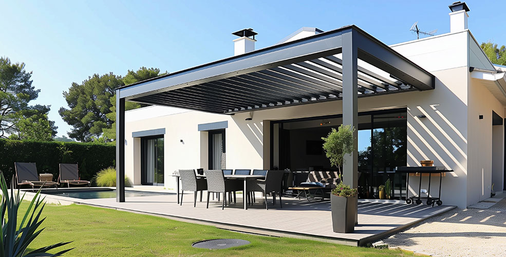 Pergolas bioclimatiques sur-mesure (49) | Anjou Clotec